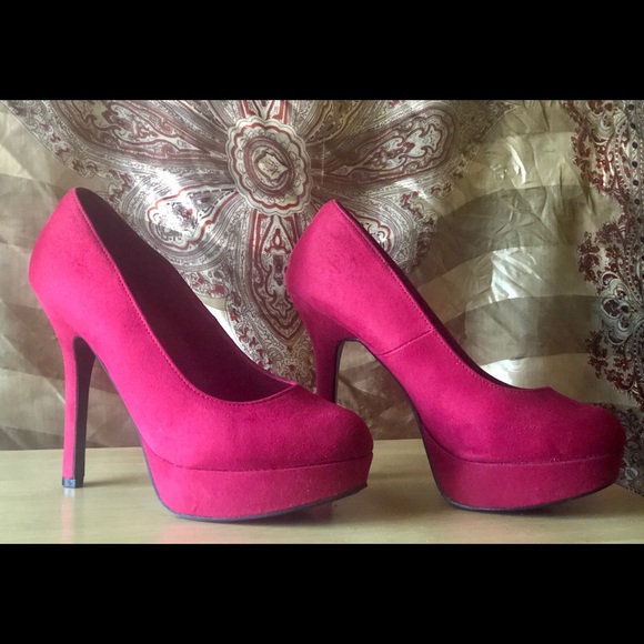 Shoes | Sexy Red Platform Heels | Poshmark